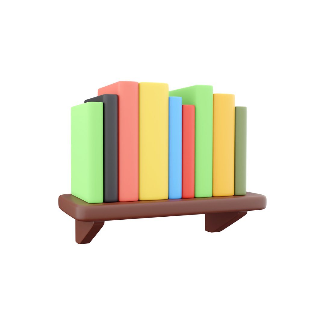 Books 3D Model - TurboSquid 2014611