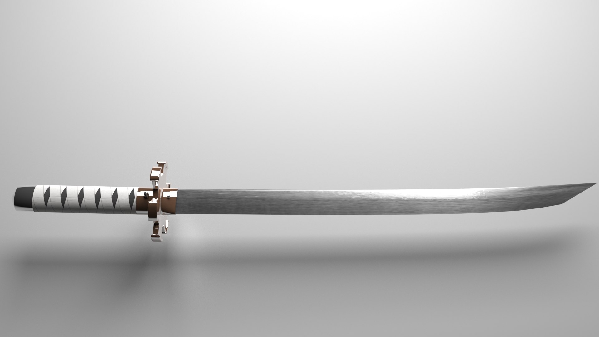 Katana Sword 3D Model - TurboSquid 1429996