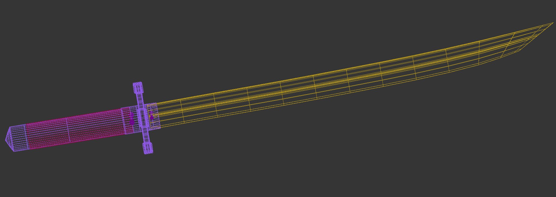 Katana Sword 3D Model - TurboSquid 1429996