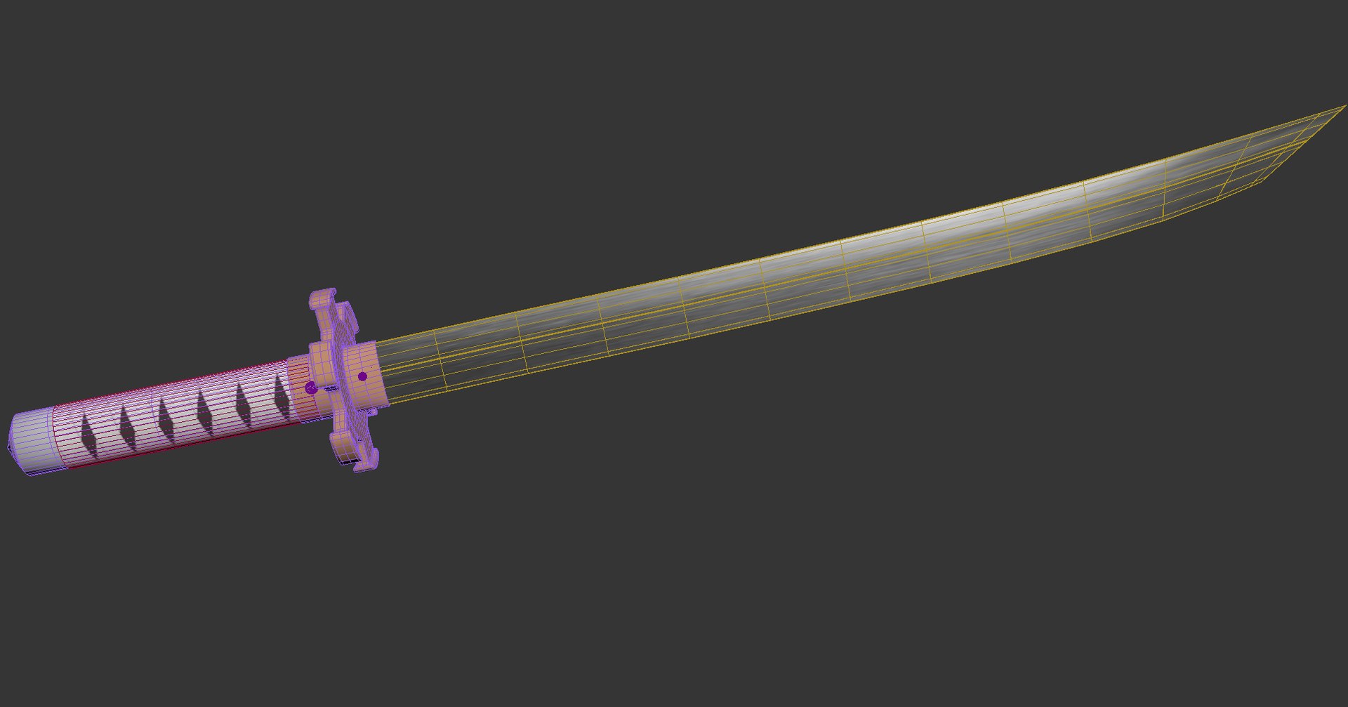 Katana Sword 3D Model - TurboSquid 1429996