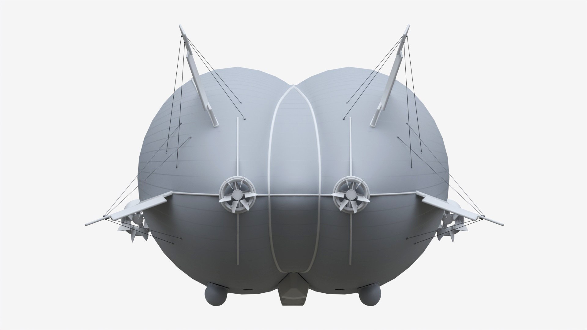 3D Hybrid Air Vehicle Airlander model - TurboSquid 1969900