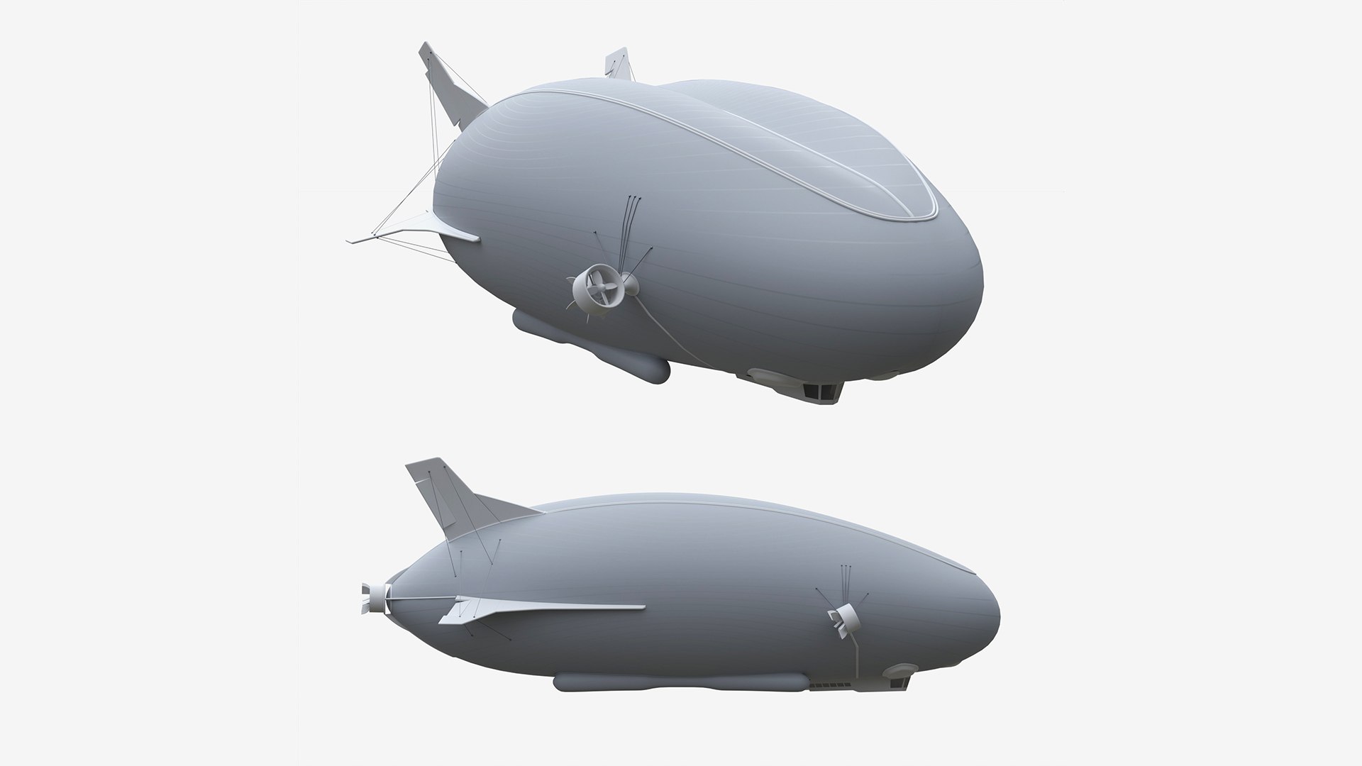 3D Hybrid Air Vehicle Airlander model - TurboSquid 1969900