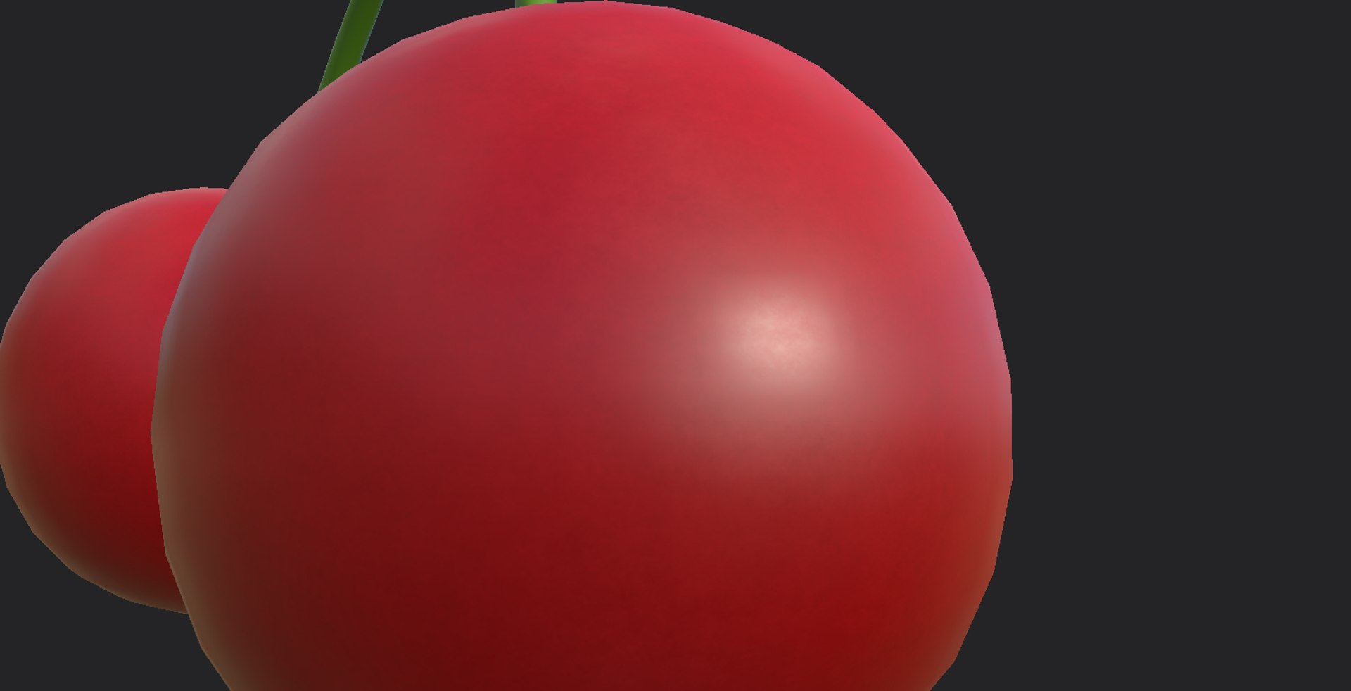 Cherry cartoon 3D model - TurboSquid 1426019