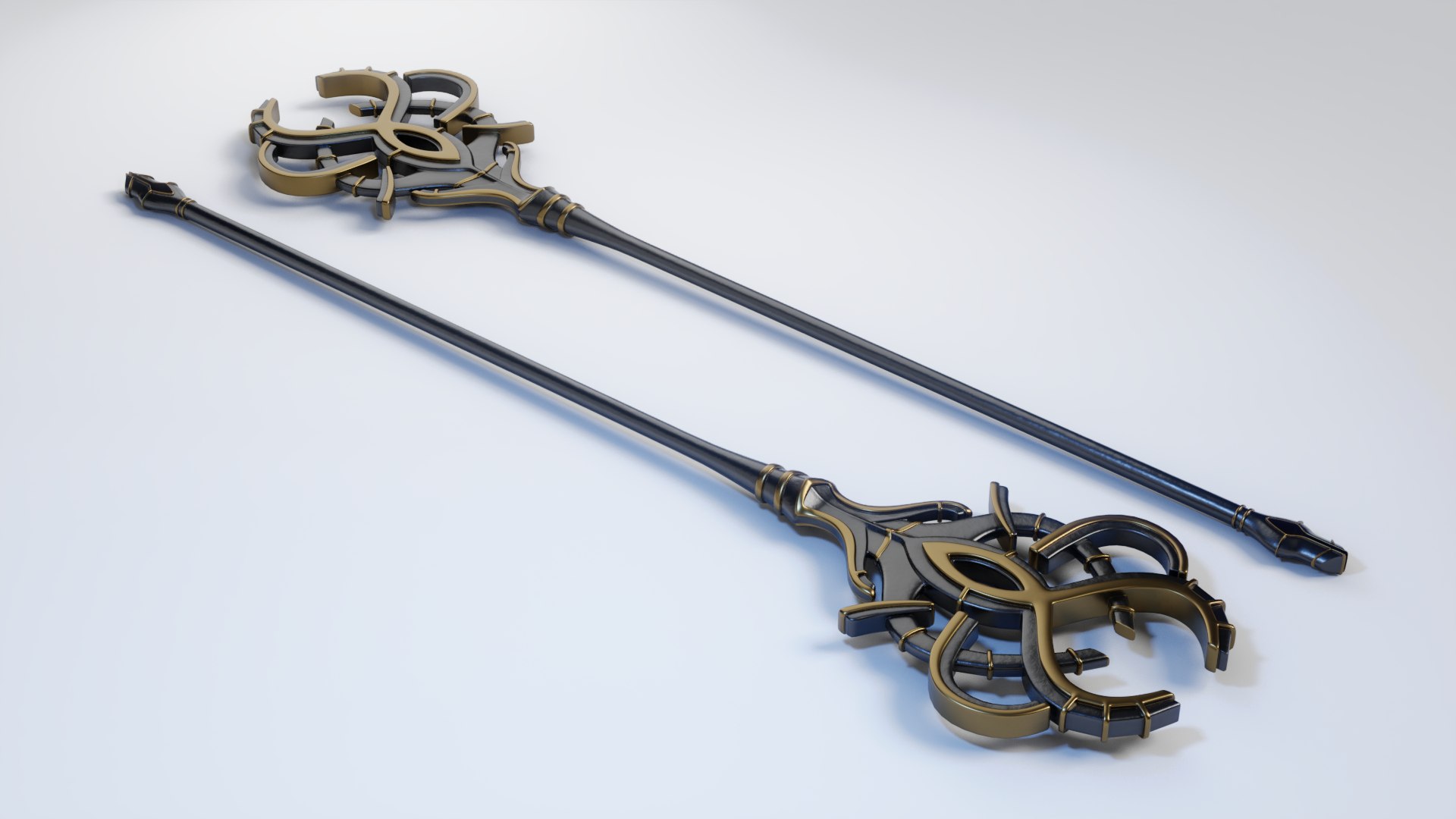 Magic Staff Scepter Model - TurboSquid 1628055