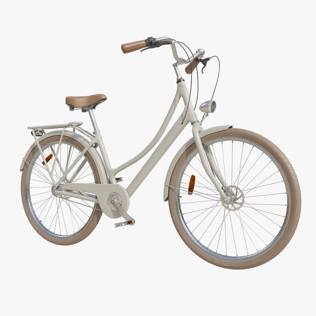City Bike Retro 3D - TurboSquid 2093895