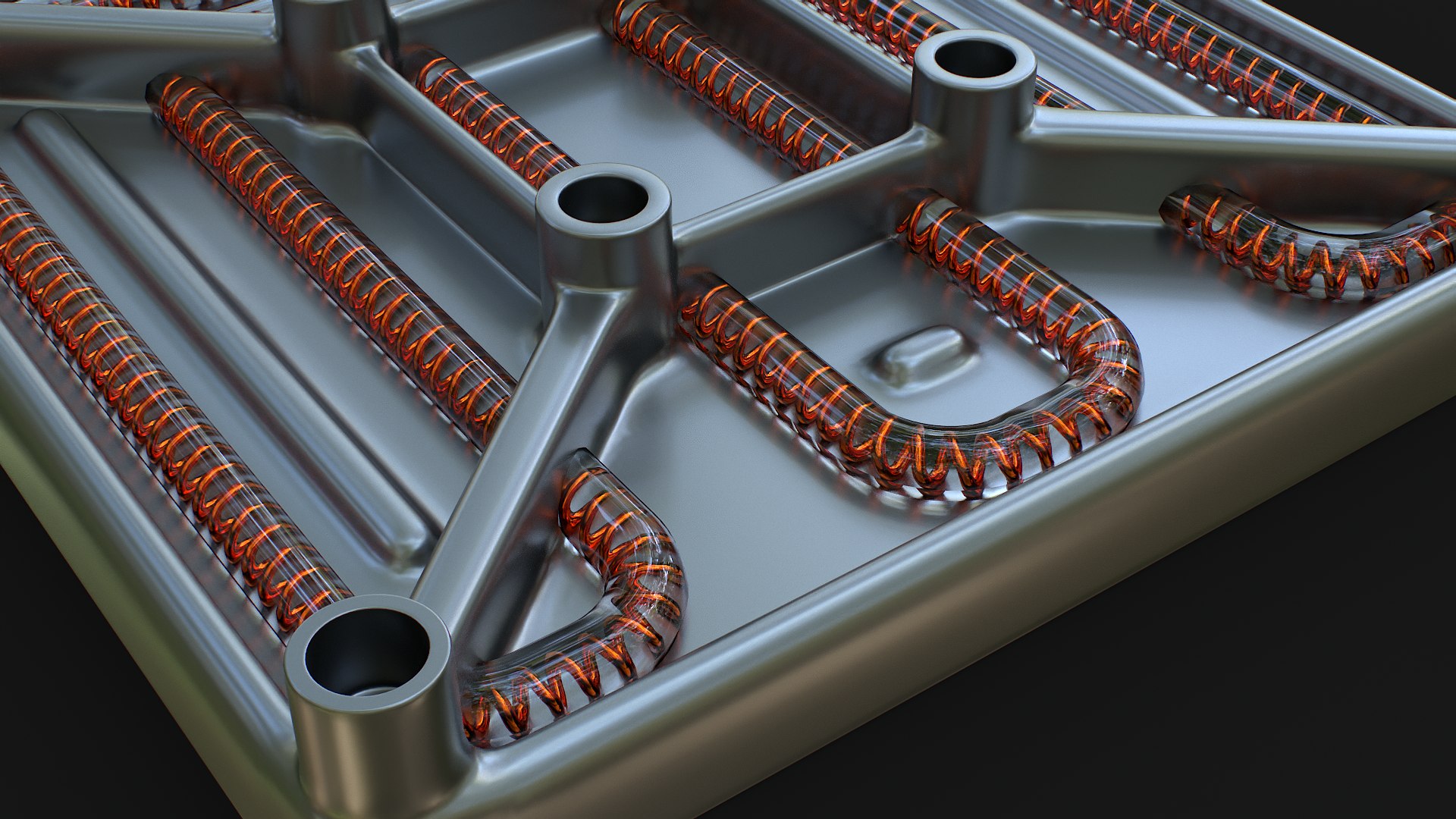 3D Heater Plate Industrial Machine Part - TurboSquid 2229570