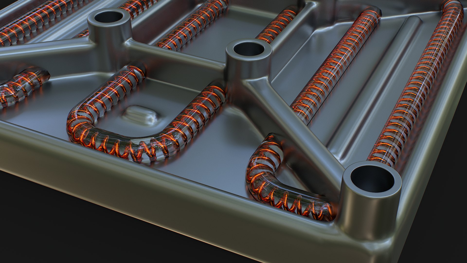 3D Heater Plate Industrial Machine Part - TurboSquid 2229570