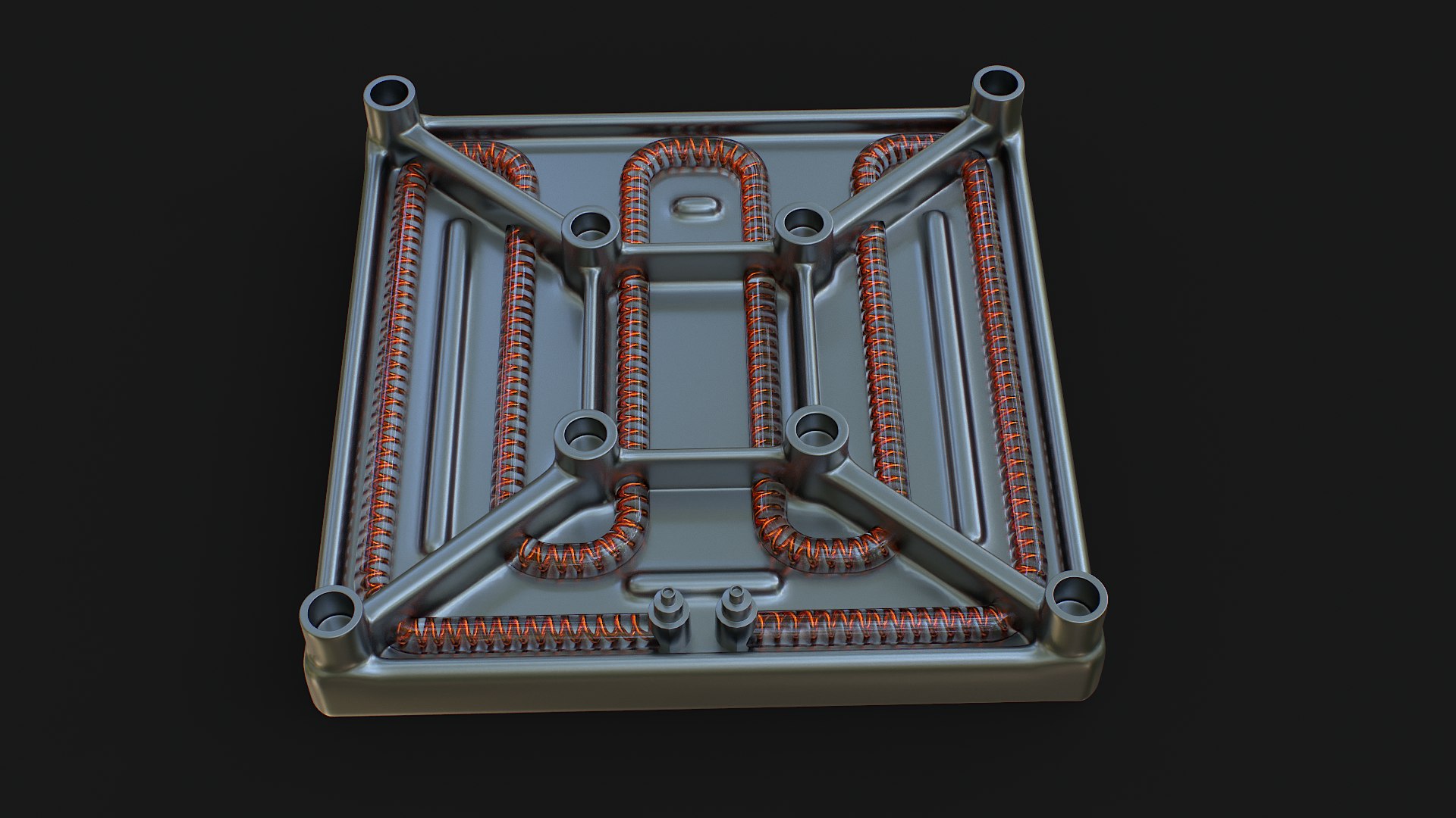 3D Heater Plate Industrial Machine Part - TurboSquid 2229570