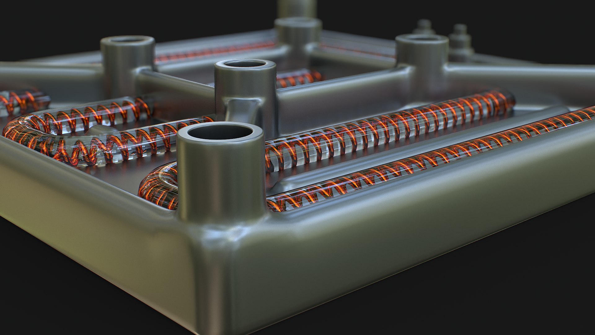 3D Heater Plate Industrial Machine Part - TurboSquid 2229570