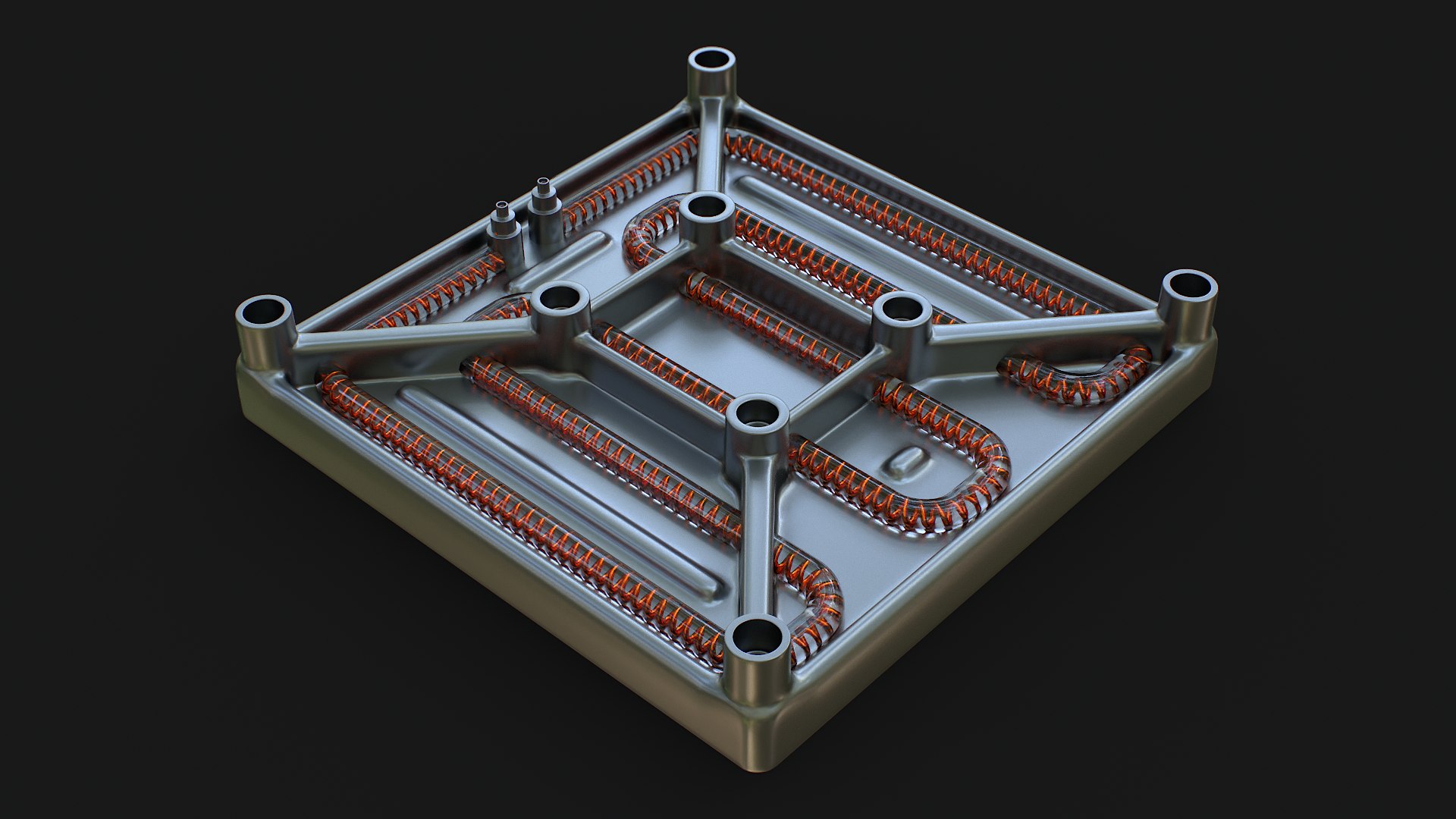 3D Heater Plate Industrial Machine Part - TurboSquid 2229570
