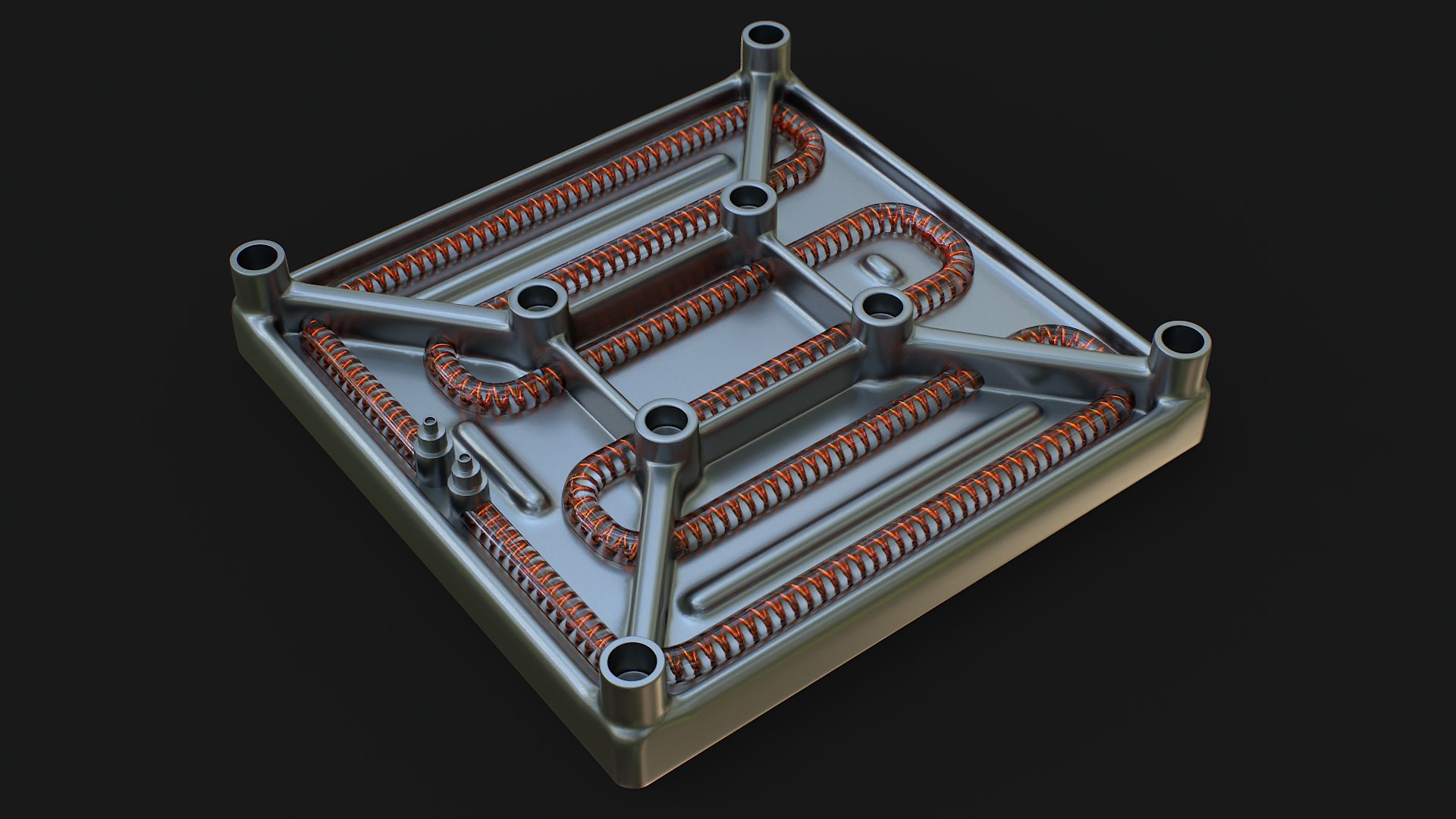 3D Heater Plate Industrial Machine Part - TurboSquid 2229570