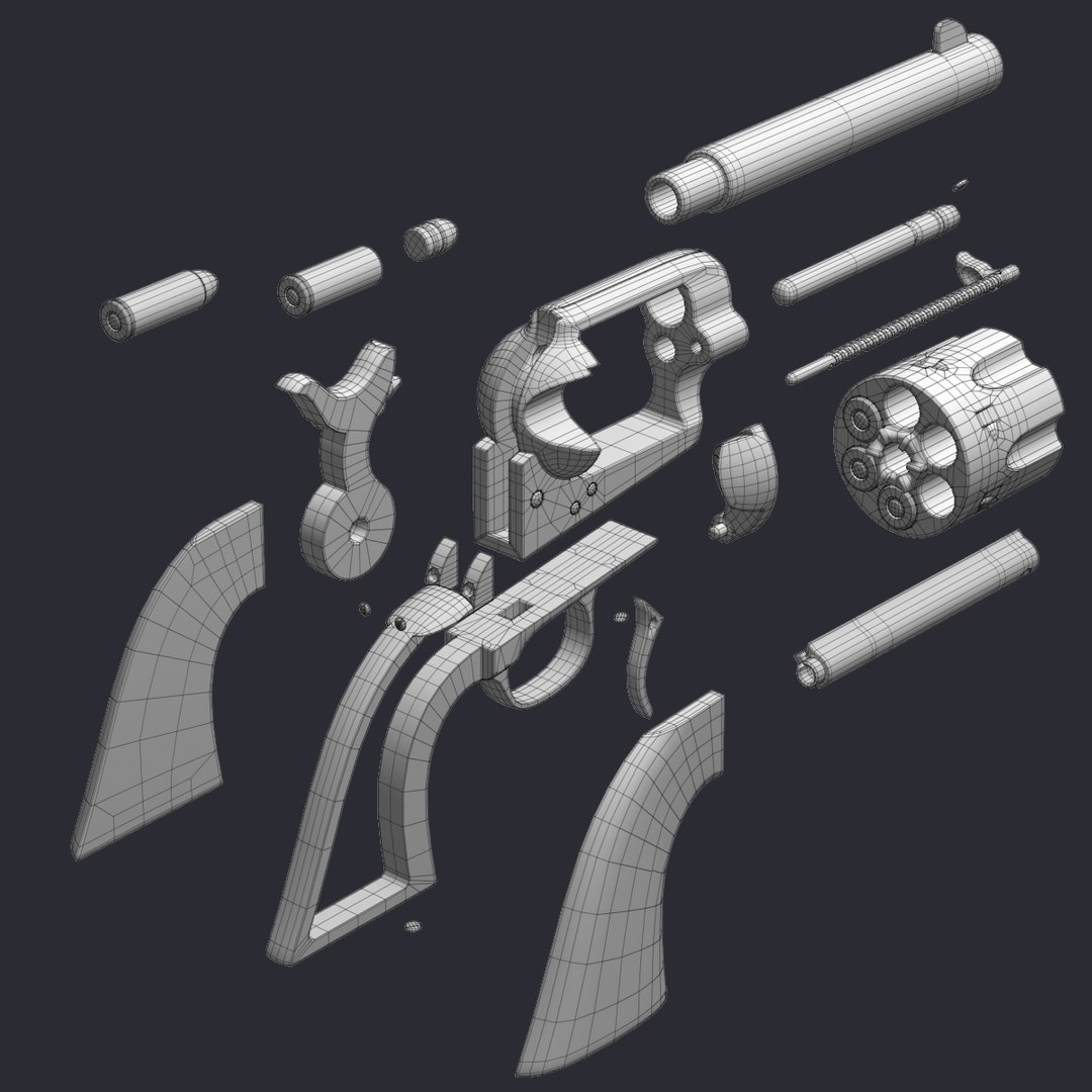 3d colt action army model