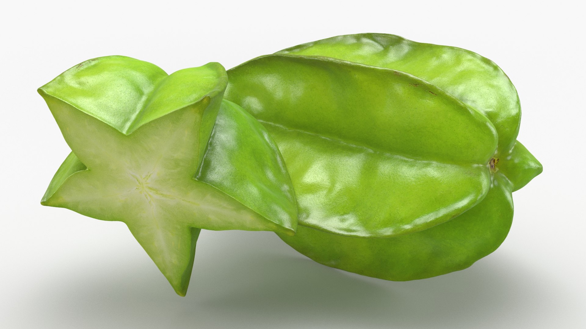 3D Star Fruit - TurboSquid 1751752