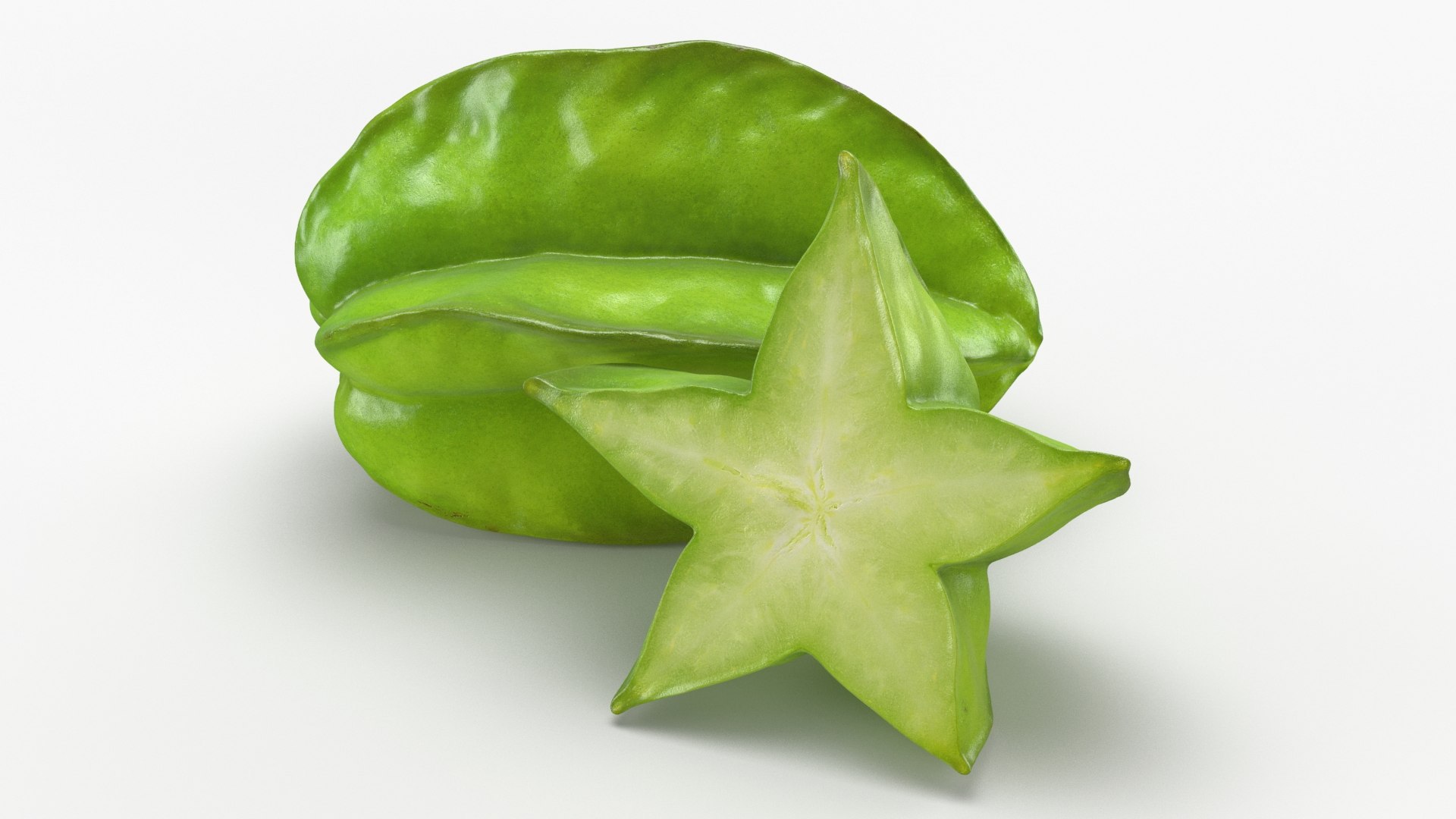 3D Star Fruit - TurboSquid 1751752