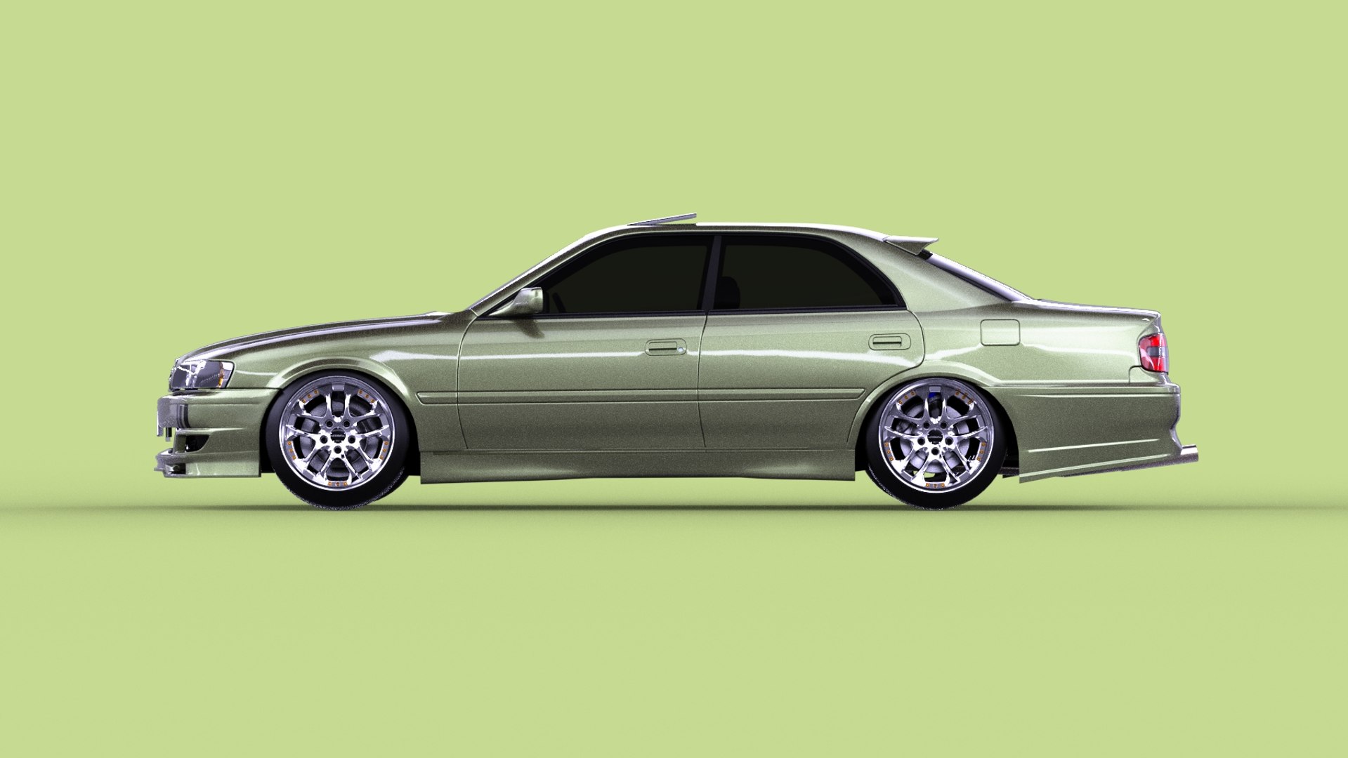 3D Toyota Chaser JZX100 Drift Missile - TurboSquid 2483048
