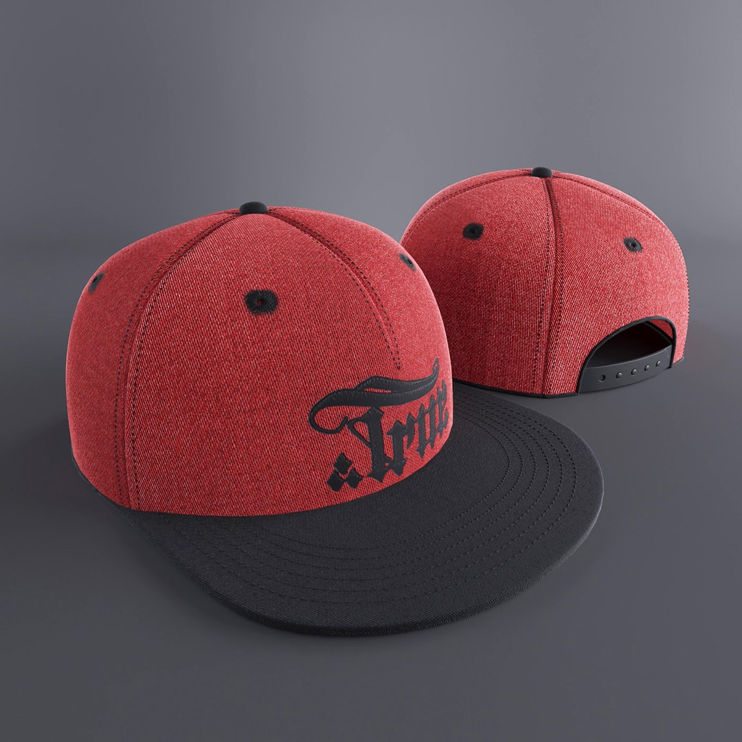 snapback snap 3d model