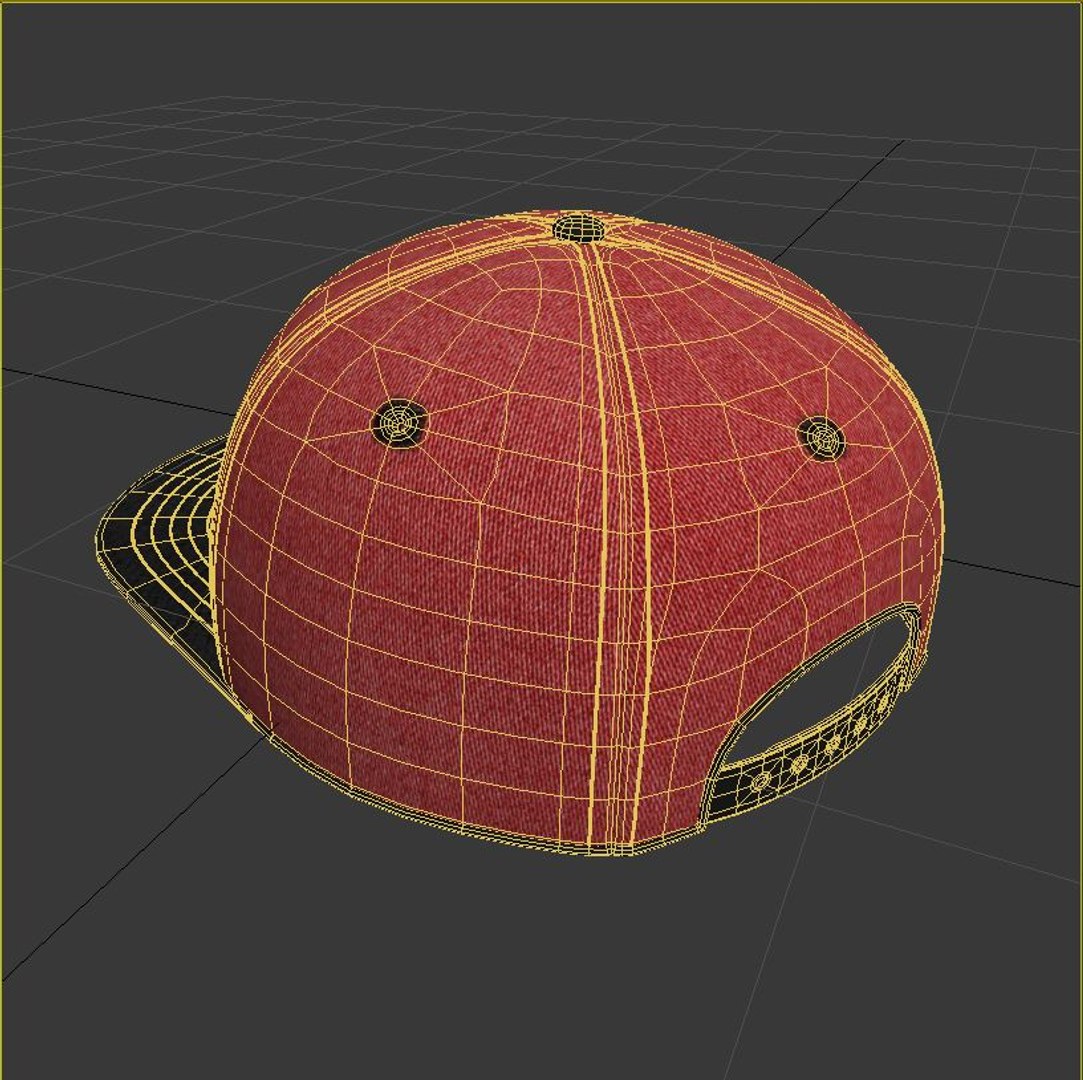 snapback snap 3d model