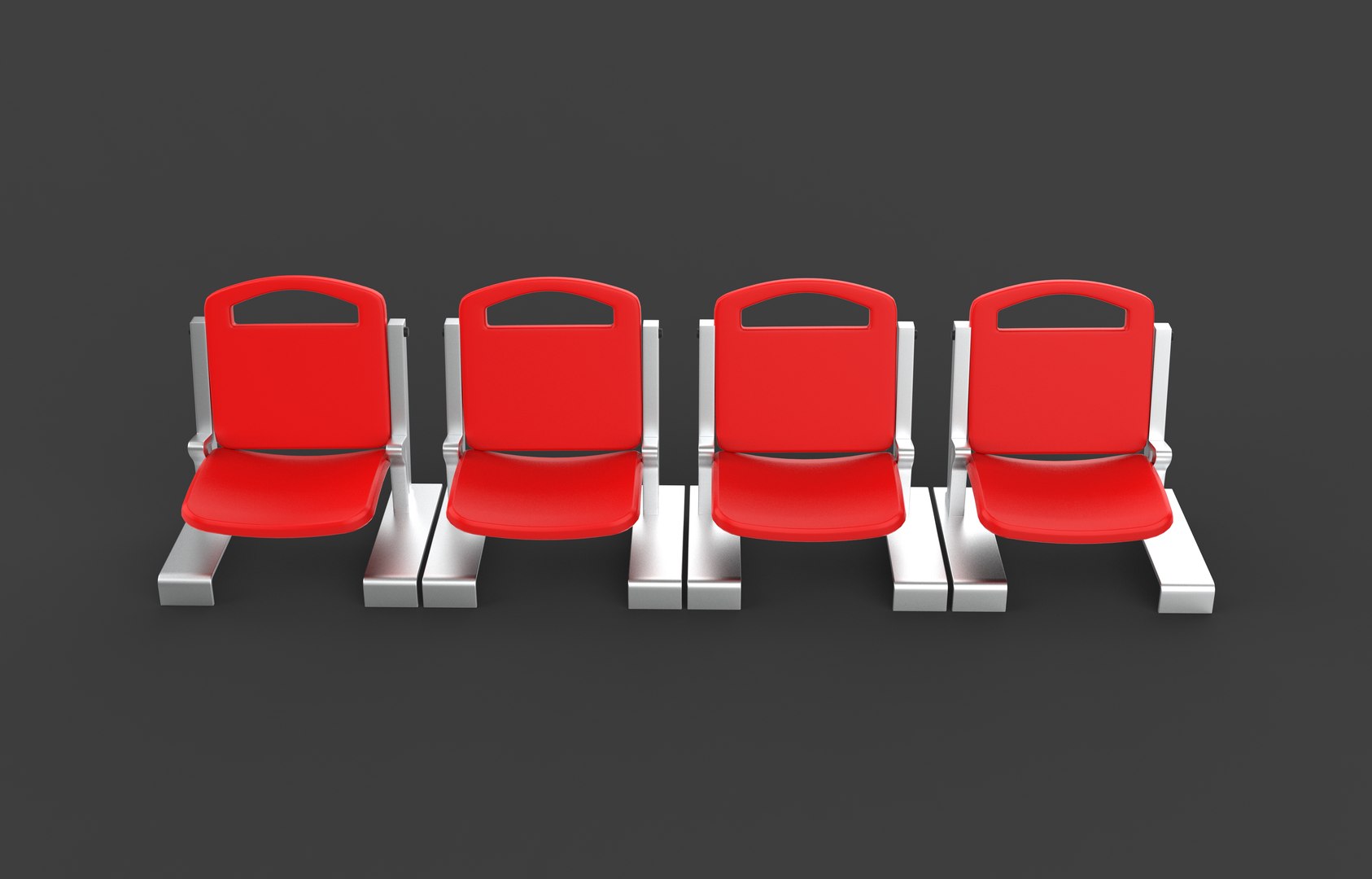 Stadium Seat 3D Model 3D Model - TurboSquid 2361131