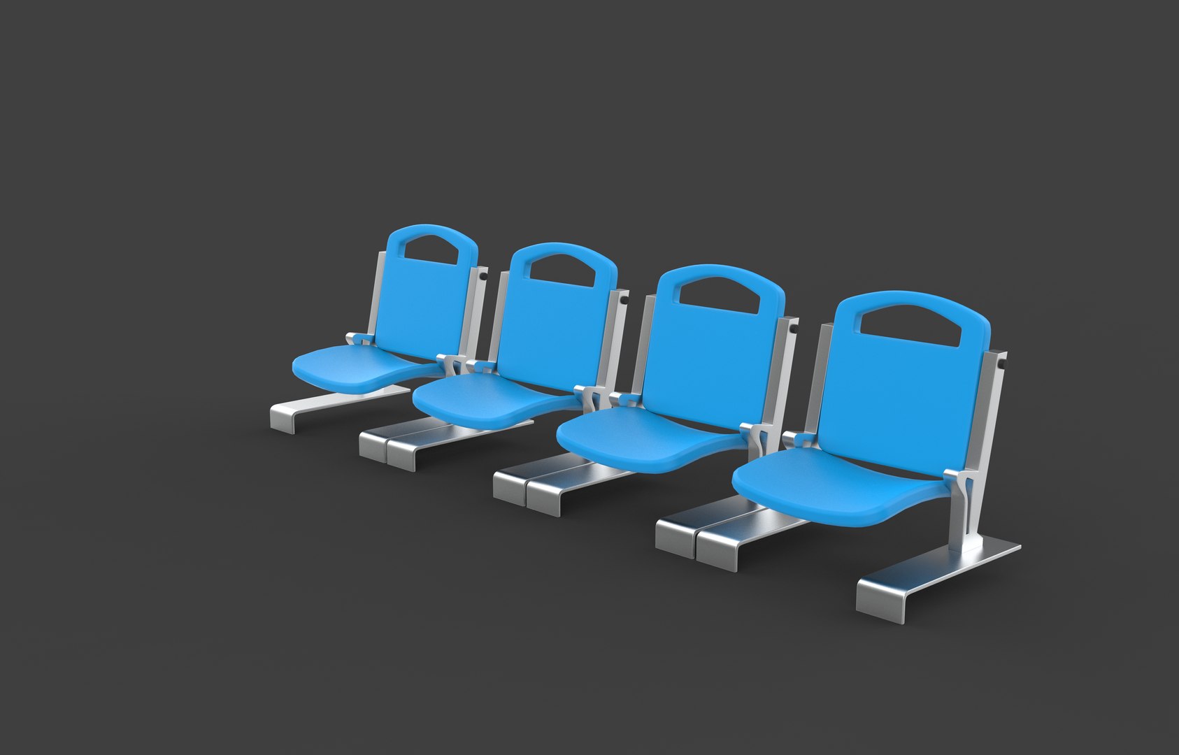 Stadium Seat 3D Model 3D Model - TurboSquid 2361131