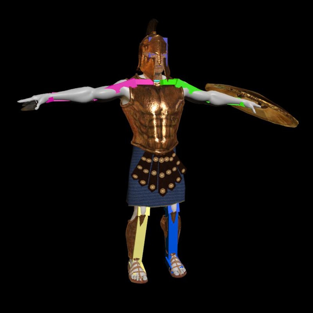 Armor spartan sparta model - TurboSquid 1221493