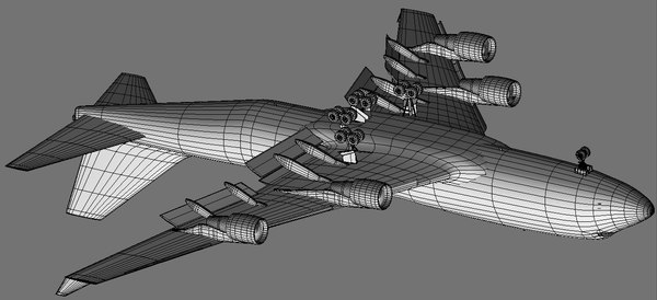 3d boeing 747-400 qantas