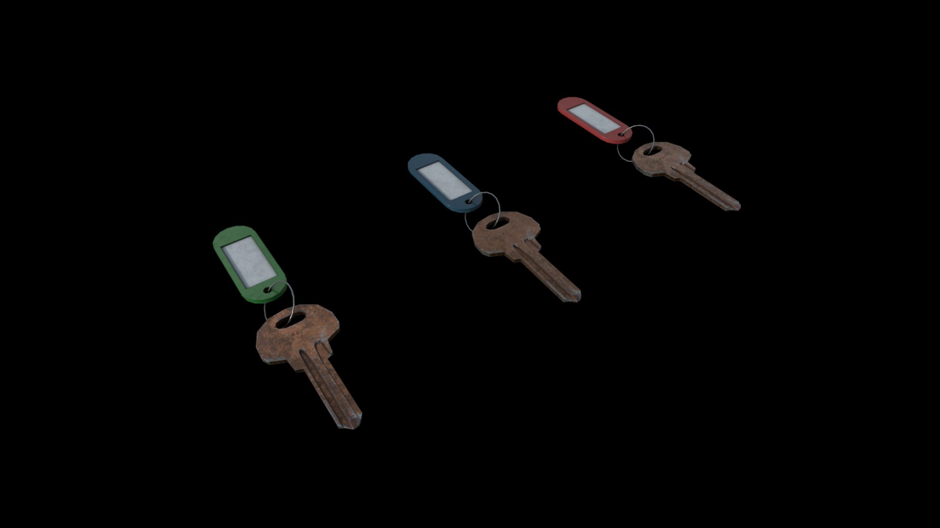 Keys Pack 3D Model - TurboSquid 2108517