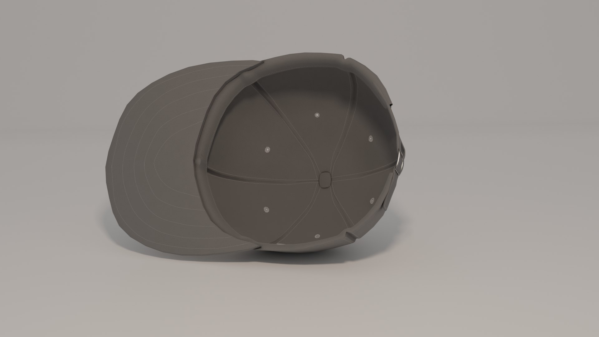 Metal Belt Buckle Baseball Cap 3D - TurboSquid 1822790