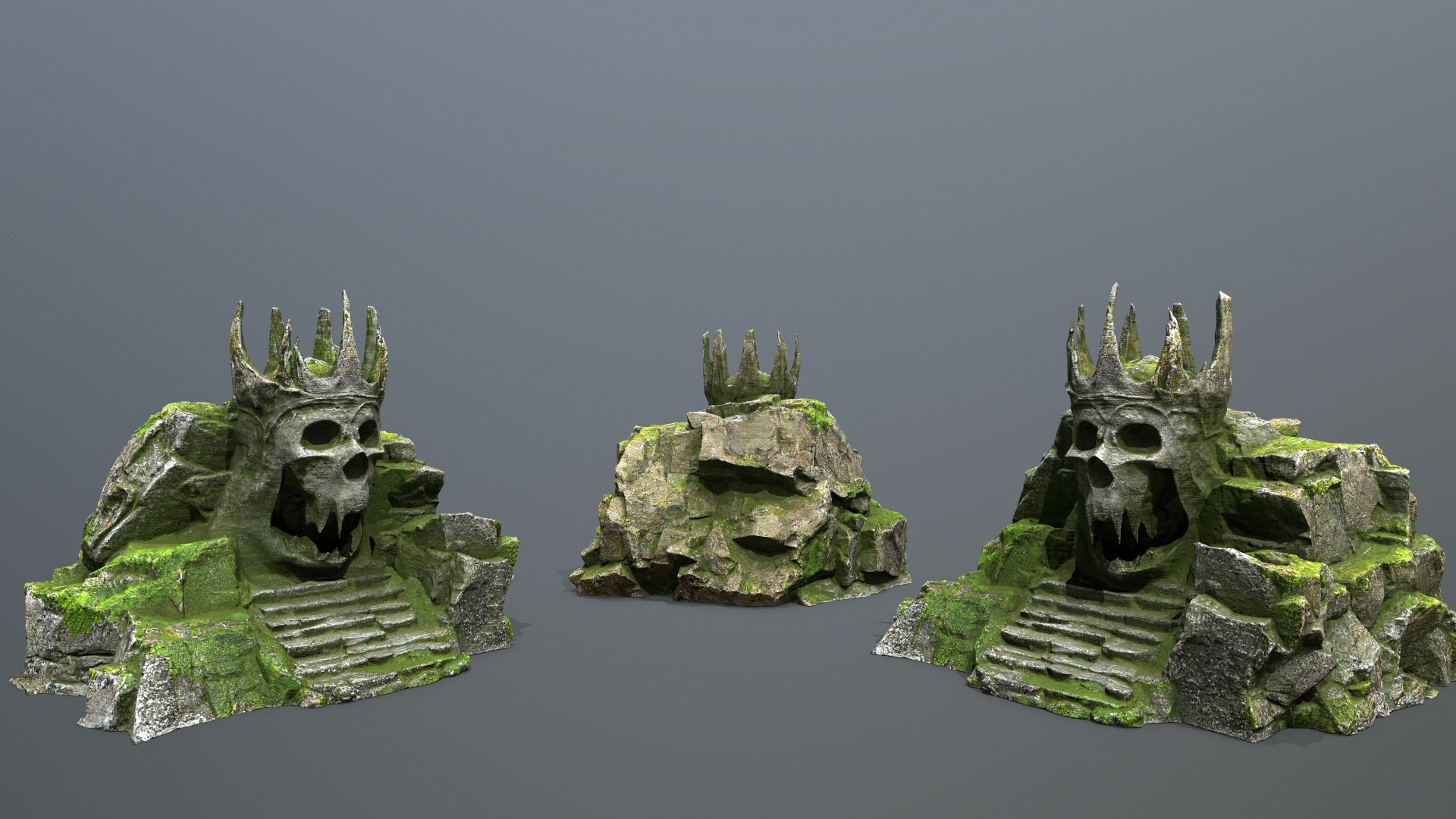 Skull Cave 3D - TurboSquid 2366535