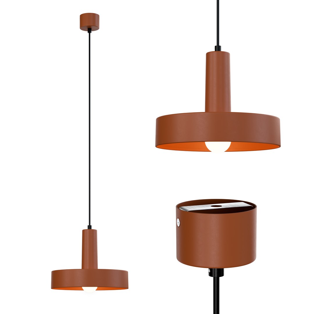 Pendant Keops 1 Body Tiny Brick Red 3D Model - TurboSquid 2326273