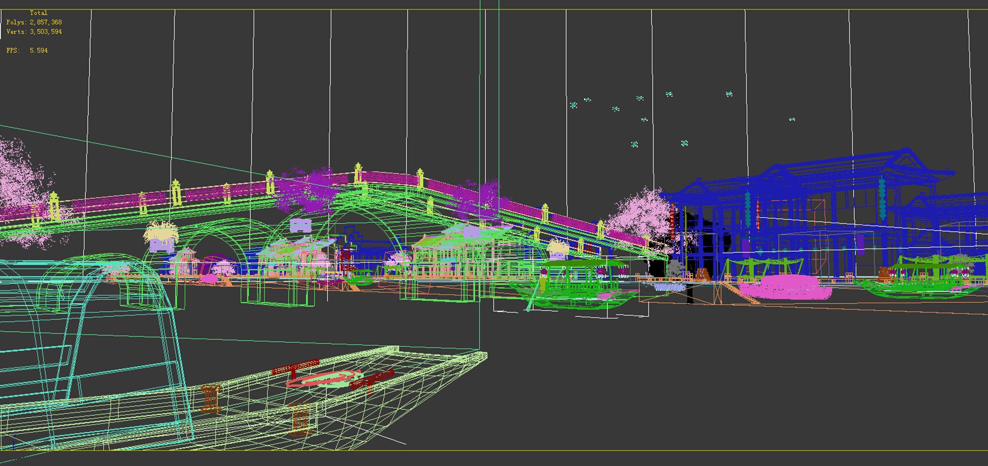 Panorama - scene 3D model - TurboSquid 1354179