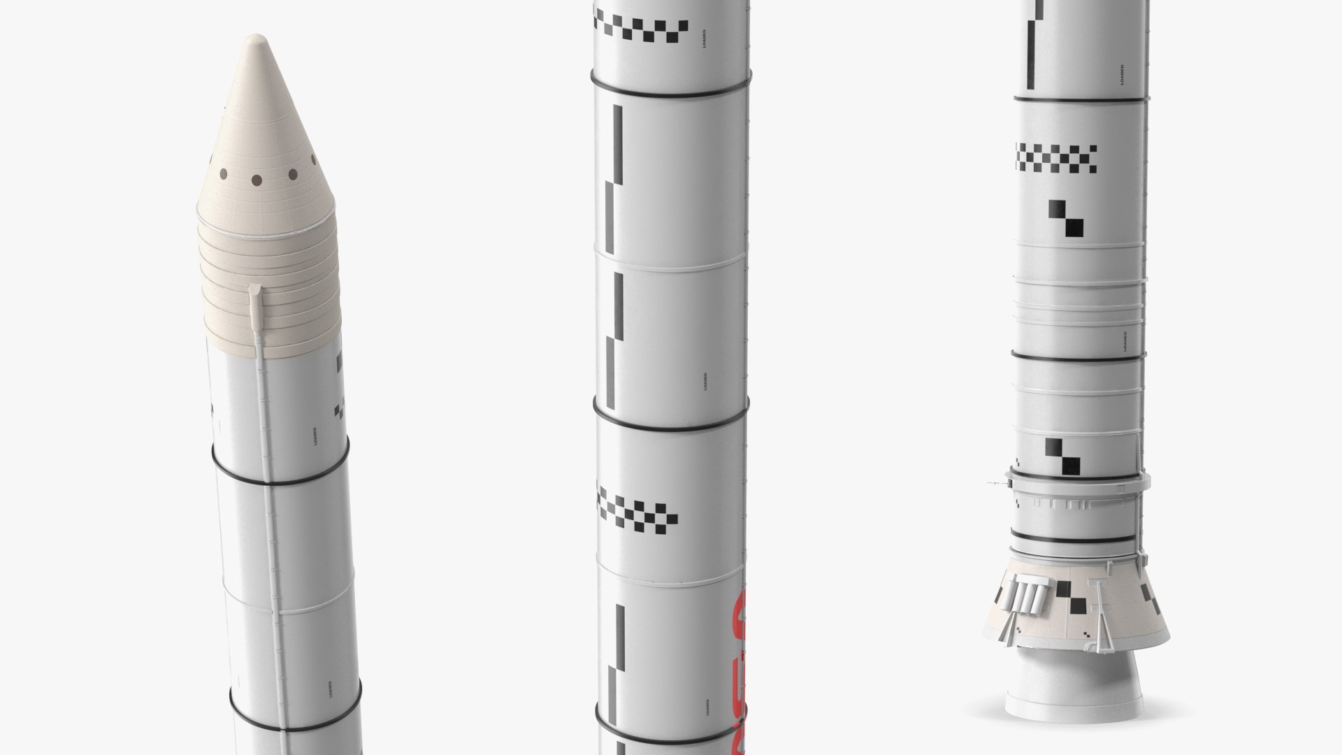 NASA Space Launch System Solid Rocket Booster 3D Model - TurboSquid 2051128