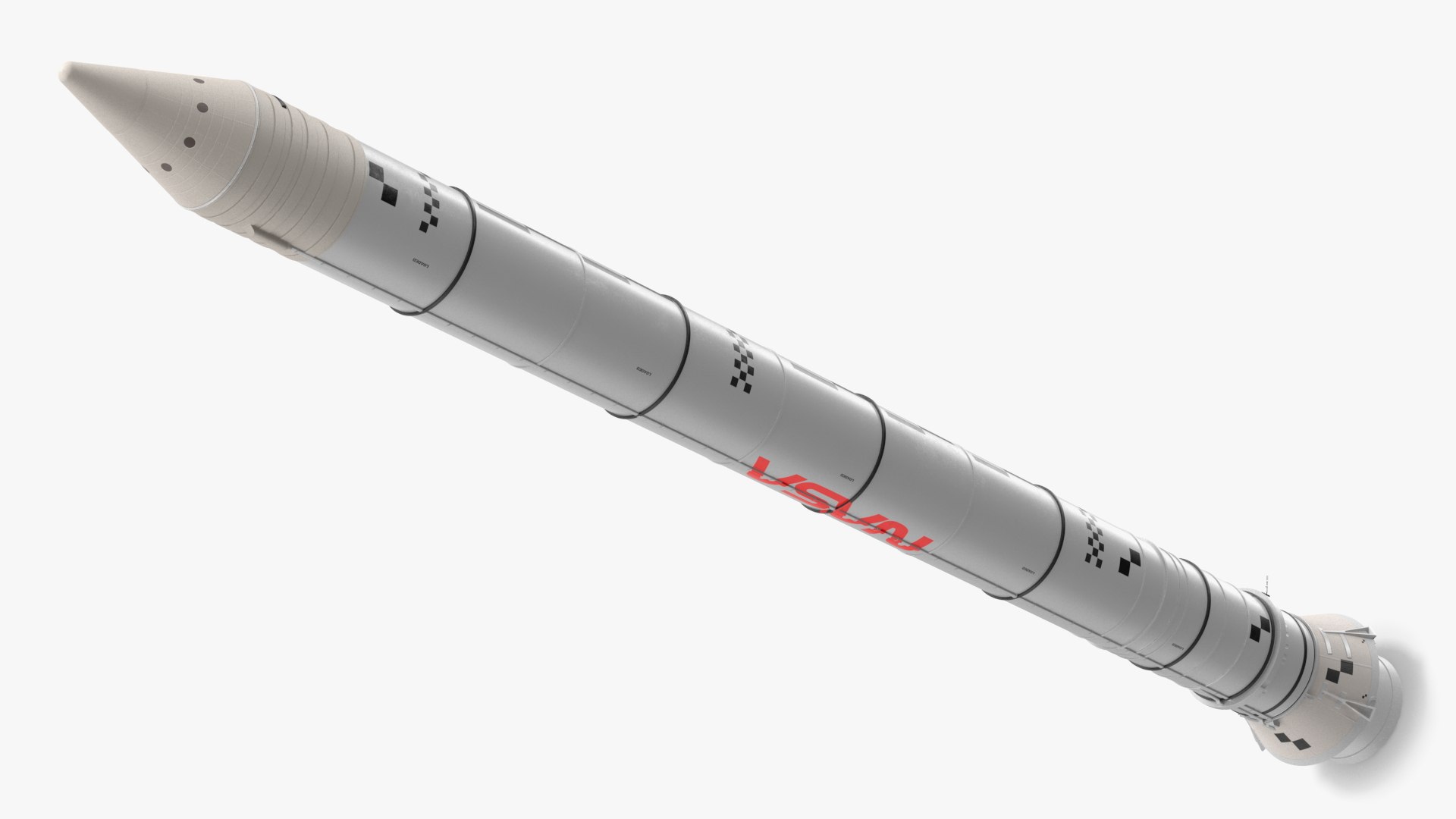NASA Space Launch System Solid Rocket Booster 3D Model - TurboSquid 2051128