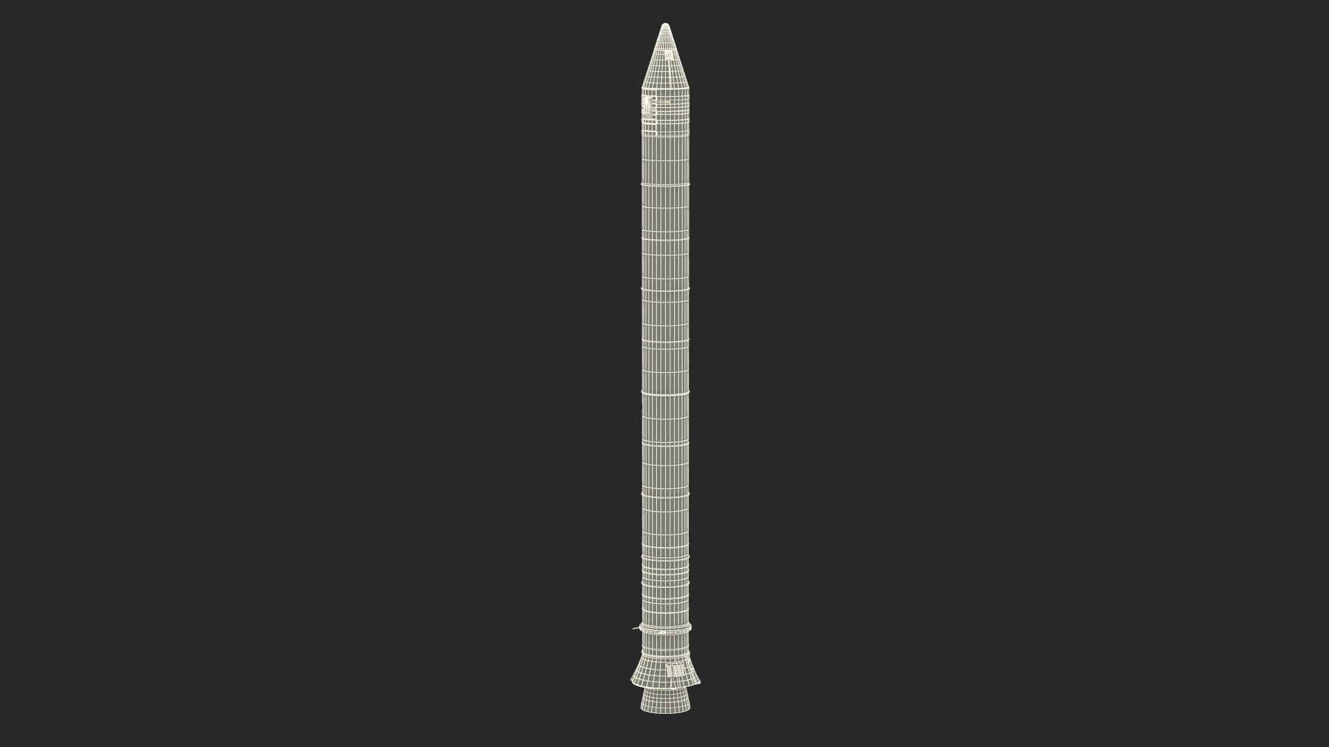 NASA Space Launch System Solid Rocket Booster 3D Model - TurboSquid 2051128