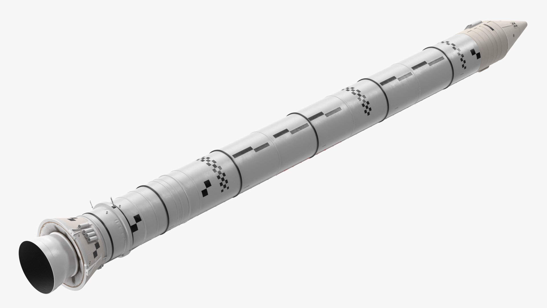 NASA Space Launch System Solid Rocket Booster 3D Model - TurboSquid 2051128