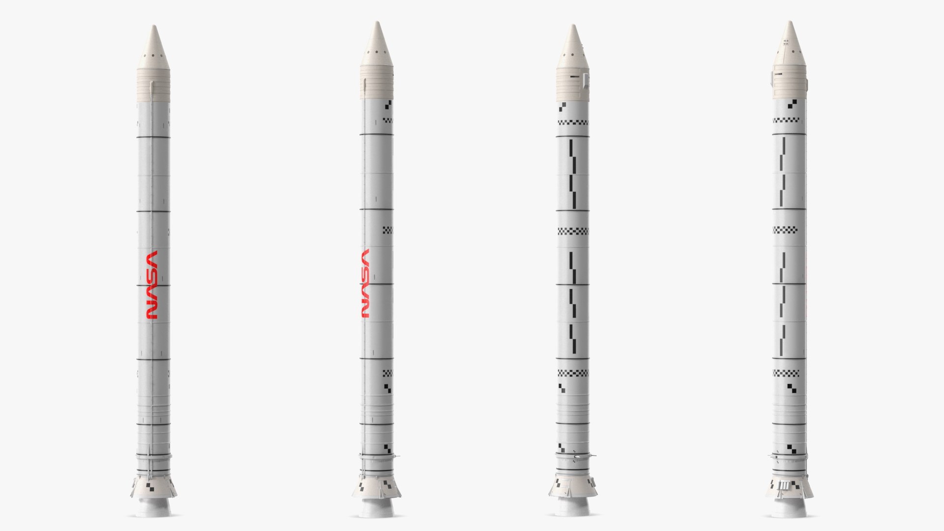 NASA Space Launch System Solid Rocket Booster 3D Model - TurboSquid 2051128