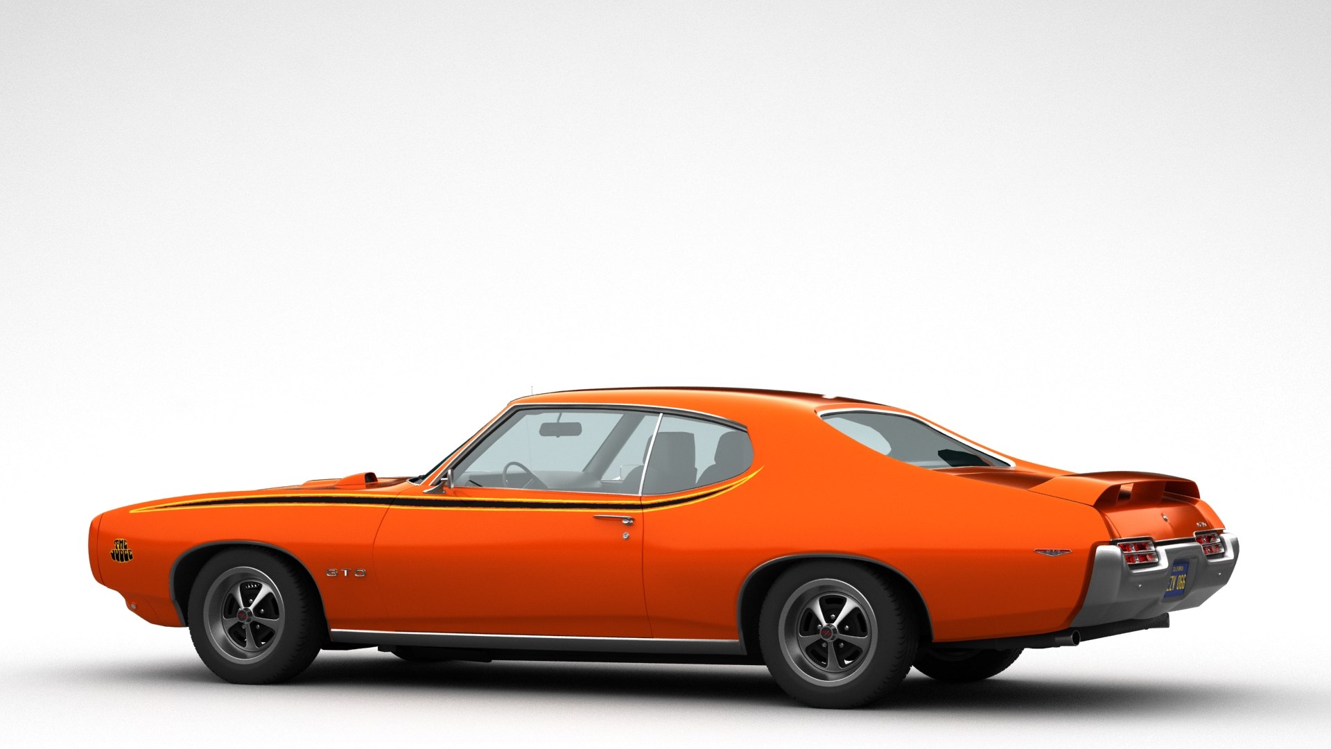 3D Pontiac GTO The Judge 1969 - TurboSquid 2010968