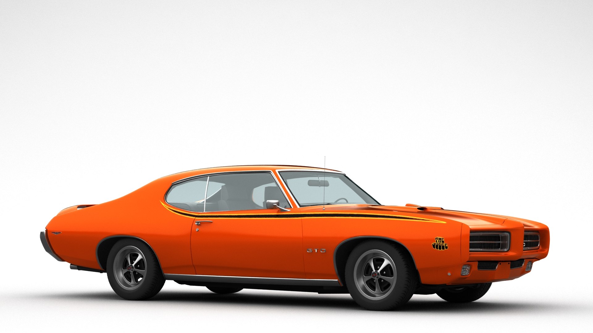 3D Pontiac GTO The Judge 1969 - TurboSquid 2010968