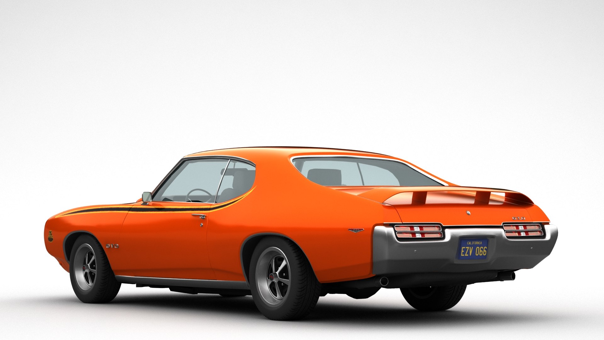 3D Pontiac GTO The Judge 1969 - TurboSquid 2010968