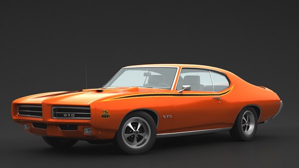 Pontiac GTO The Judge 19693Dモデル - TurboSquid 2010968
