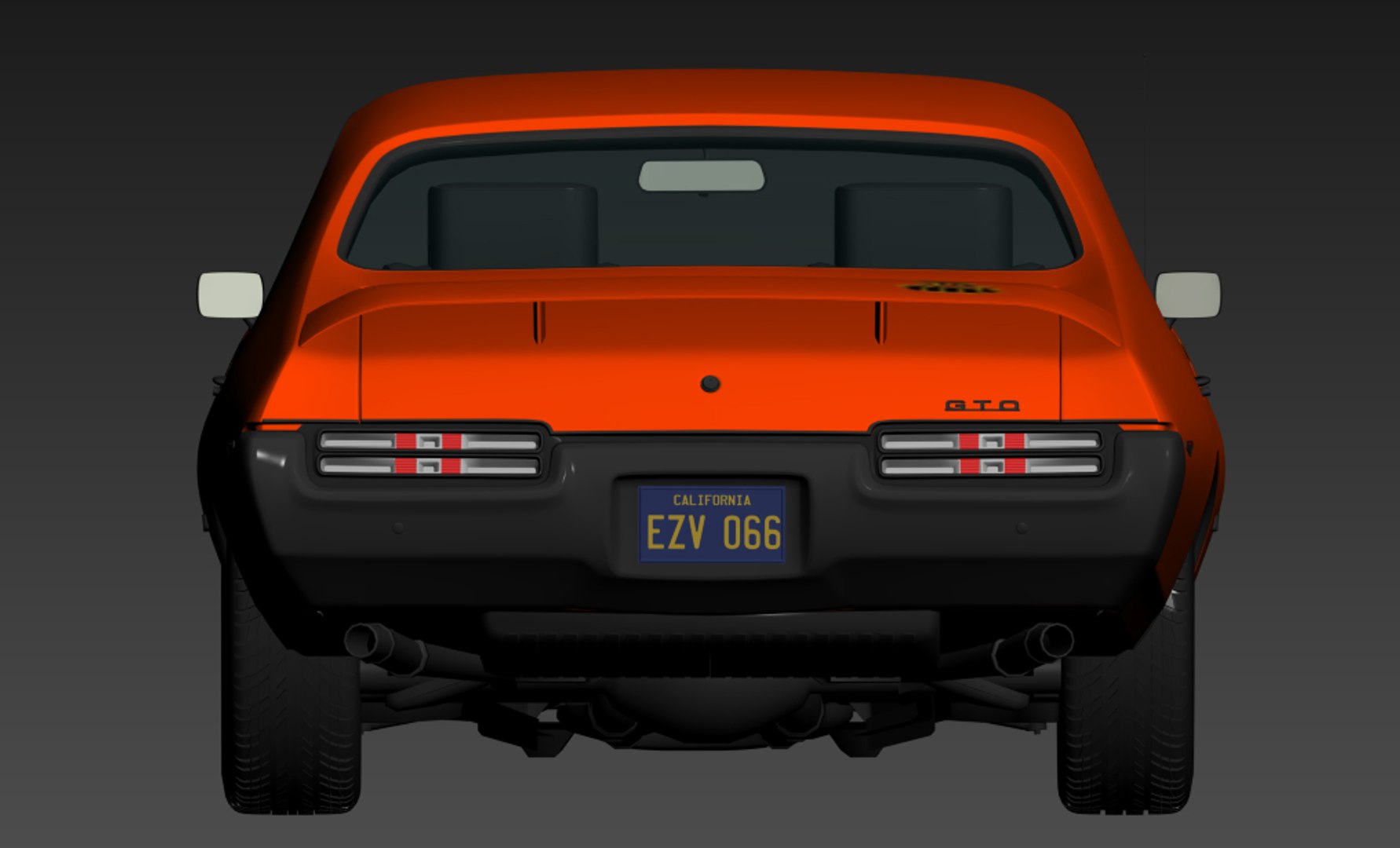 3D Pontiac GTO The Judge 1969 - TurboSquid 2010968