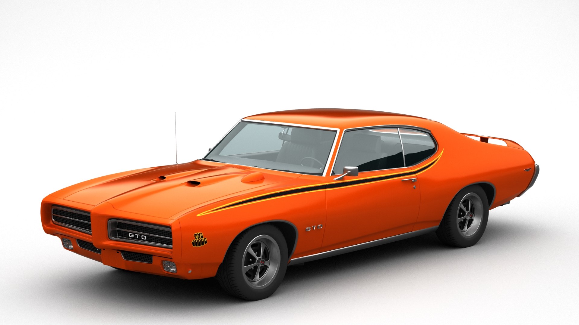 3D Pontiac GTO The Judge 1969 - TurboSquid 2010968