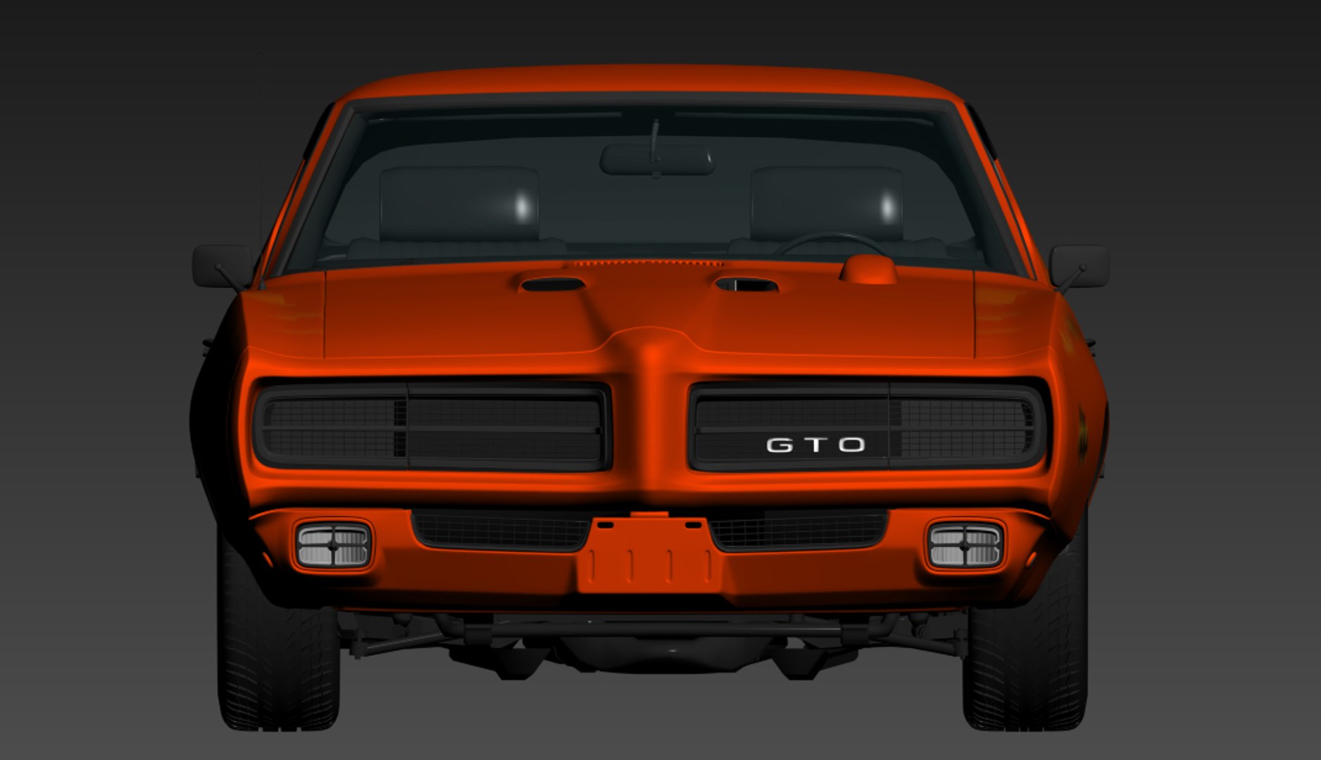 3D Pontiac GTO The Judge 1969 - TurboSquid 2010968