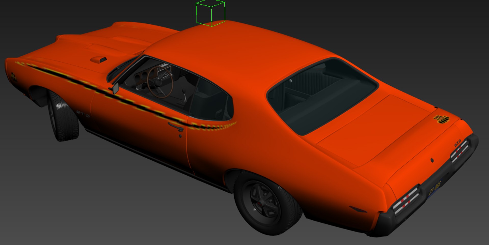 3D Pontiac GTO The Judge 1969 - TurboSquid 2010968