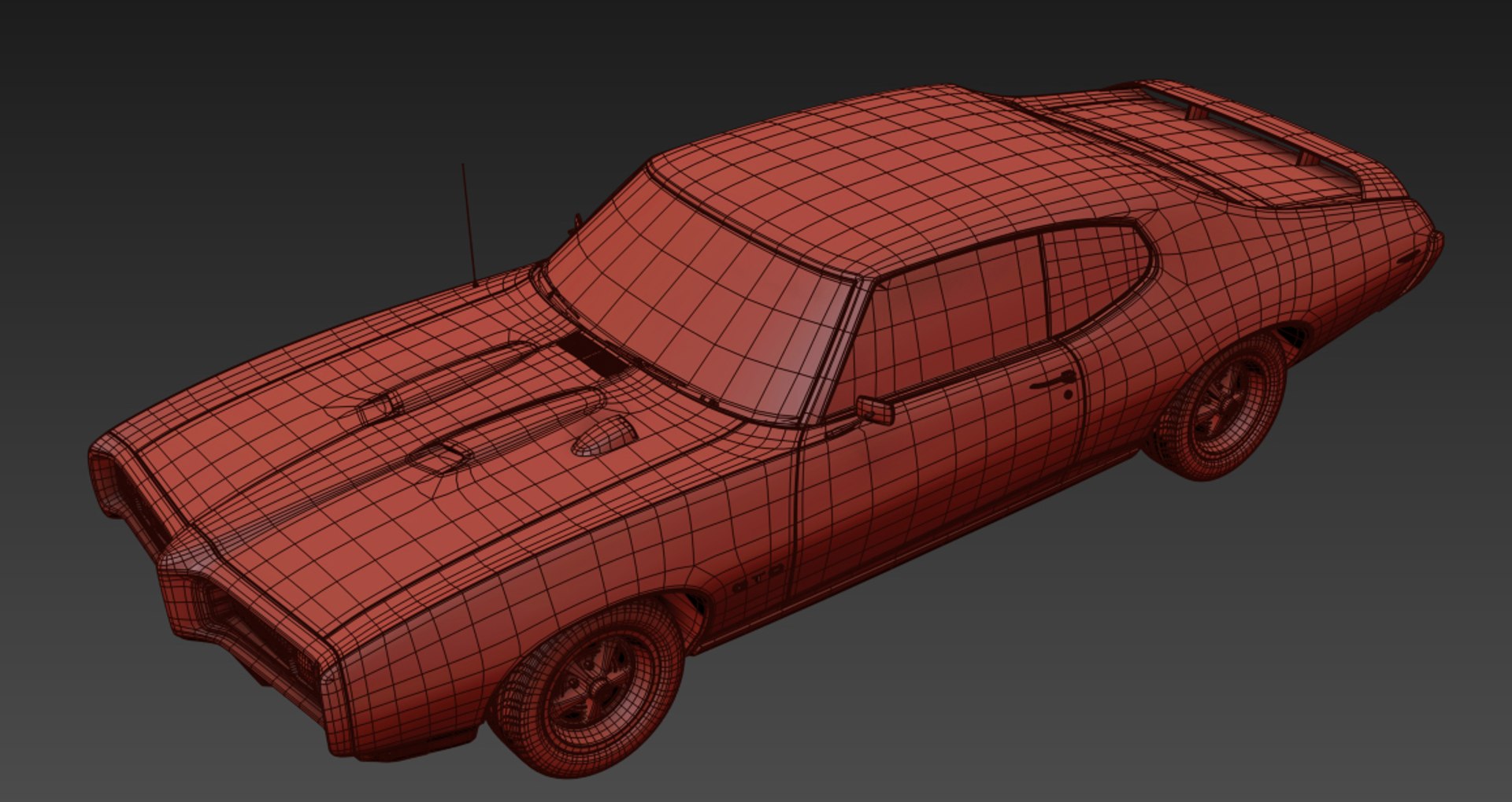 3D Pontiac GTO The Judge 1969 - TurboSquid 2010968