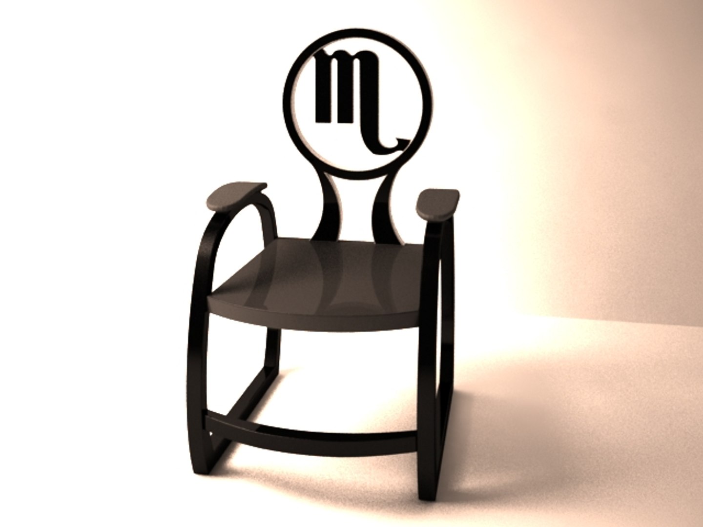 3d Model Zodiac - Scorpio
