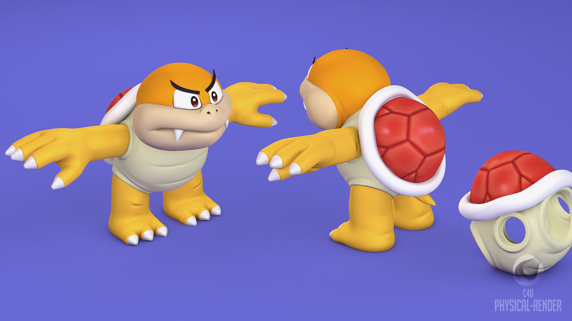 3D Boom Super Mario Assets - TurboSquid 1696960