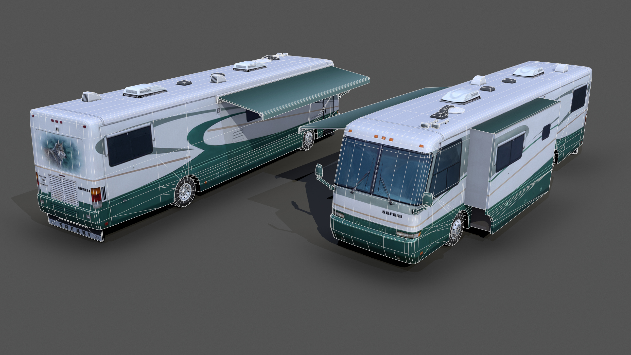 3D Safari Serengenti RV 1999 model - TurboSquid 1789668
