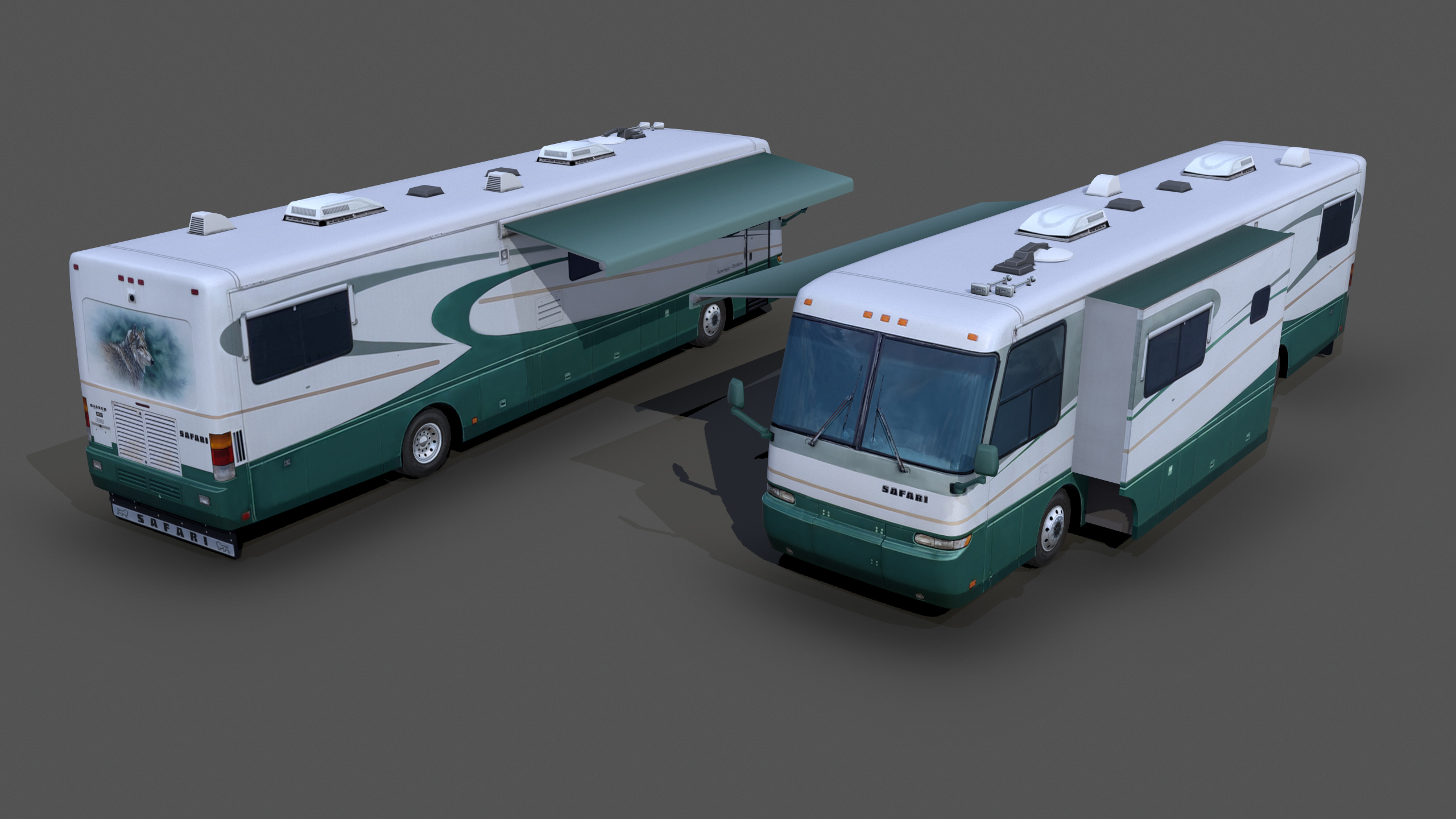 3D Safari Serengenti RV 1999 model - TurboSquid 1789668