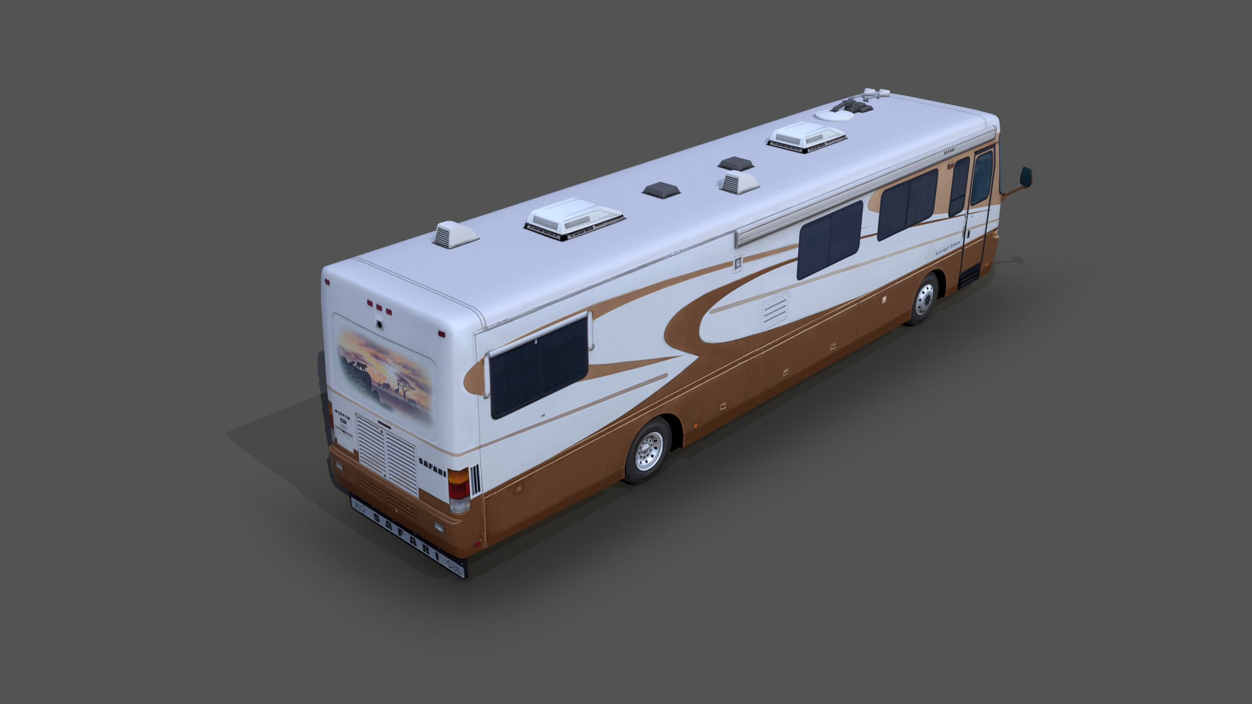 3D Safari Serengenti RV 1999 model - TurboSquid 1789668