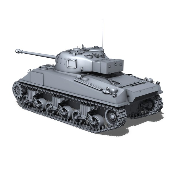 modelo 3d M4 Sherman Firefly VC - TurboSquid 755020